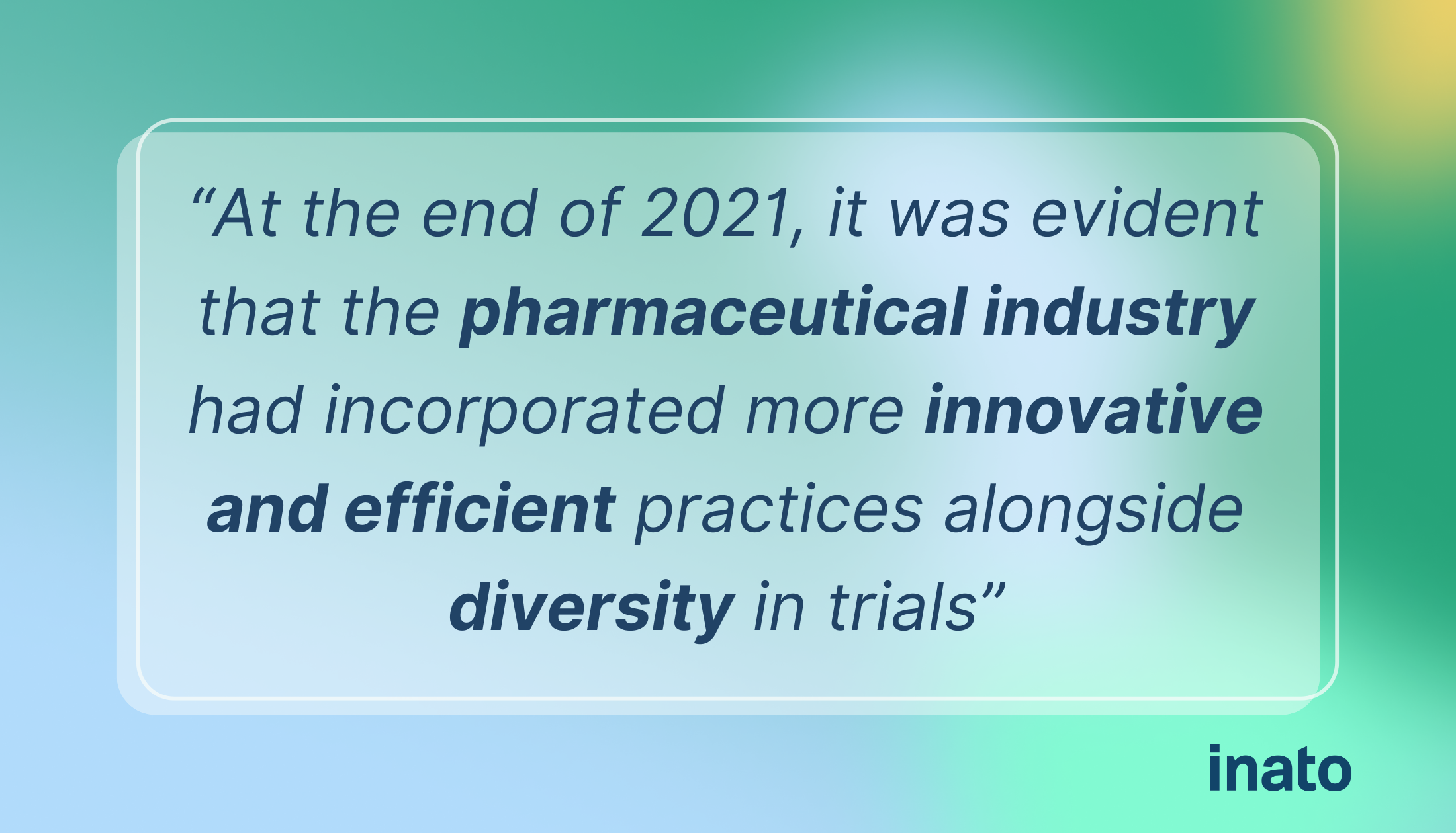 The Pharma Trends that Defined 2021 | Inato